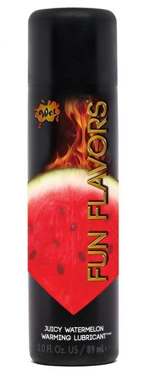 Возбуждающий лубрикант Fun Flavors 4-in-1 Juicy Watermelon с ароматом ...