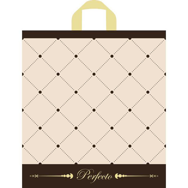 Пакет с петлевой ручкой, 12 шт, ПВД (Полиэтилен высокого давления ...