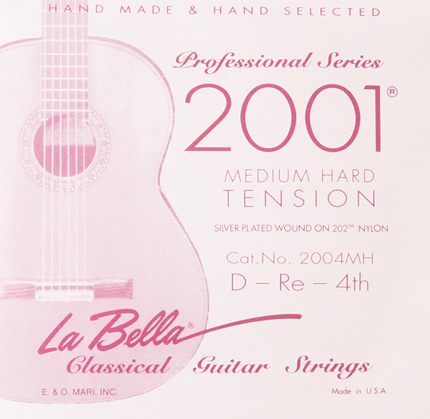 Струна 4-я отдельная LA BELLA 2004MH - купить с доставкой по выгодным ...