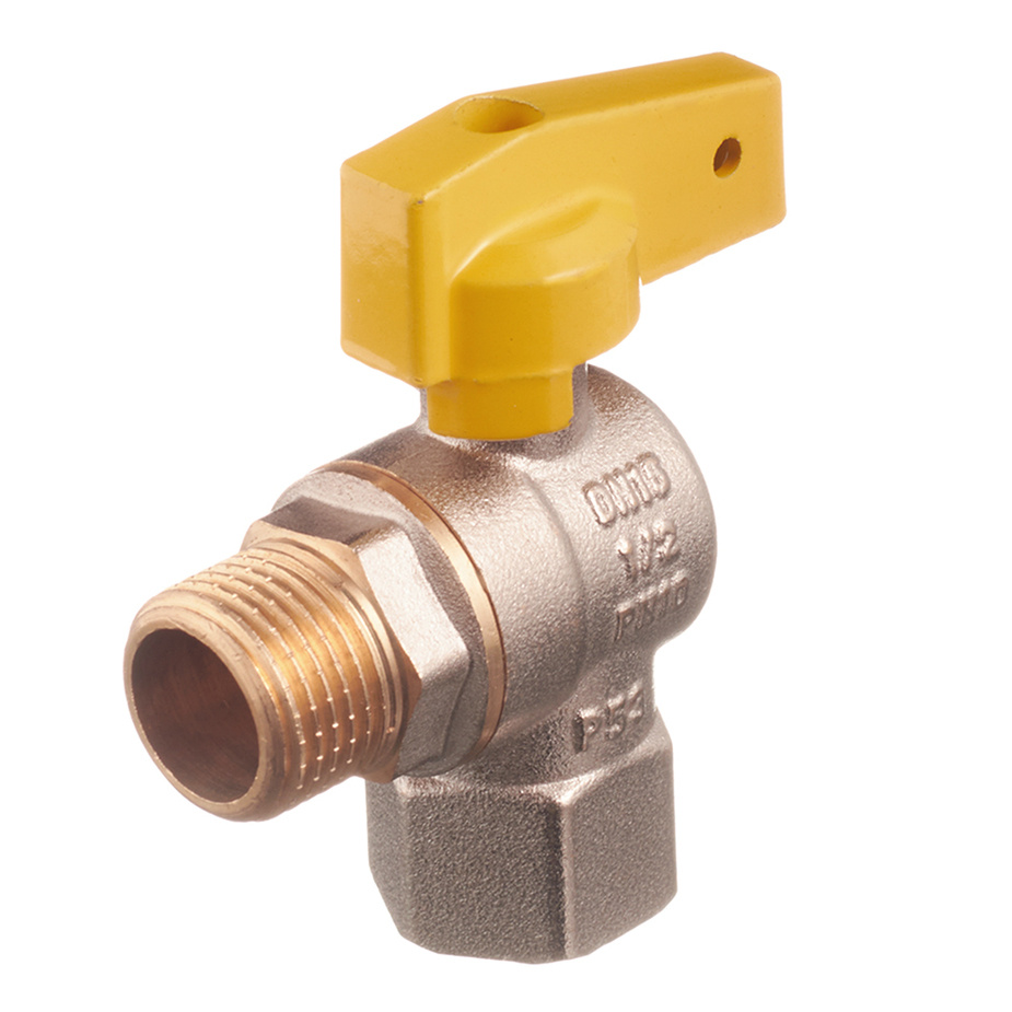 Кран шаровой газовый СТМ 1/2 ВР(г) х 1/2 НР(ш) бабочка угловой купить ...