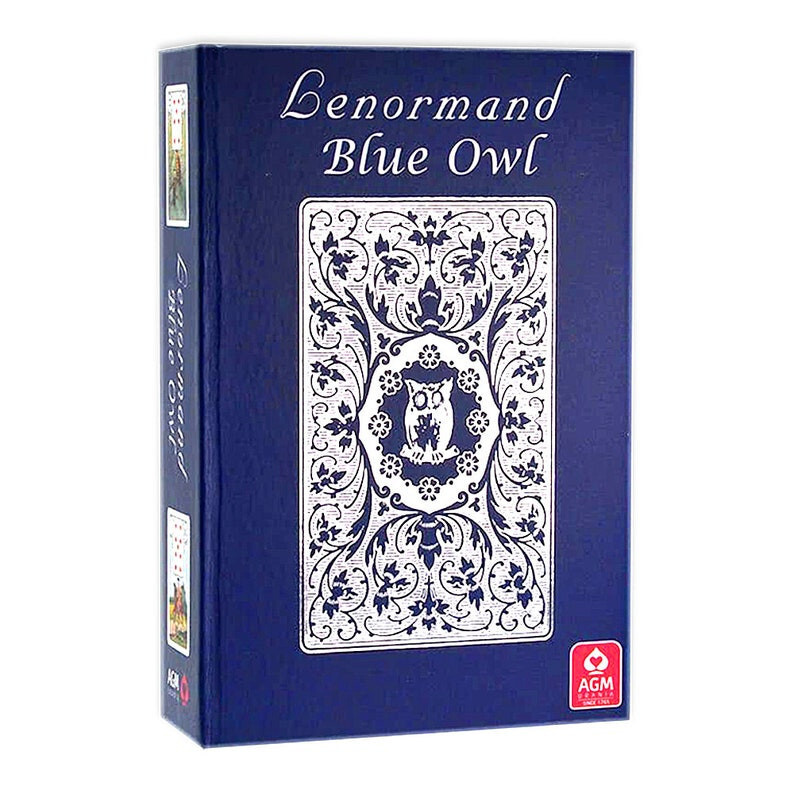 Карты Таро "Mille Lenormand Blue Owl Premium Edition" AGM / Колода ...