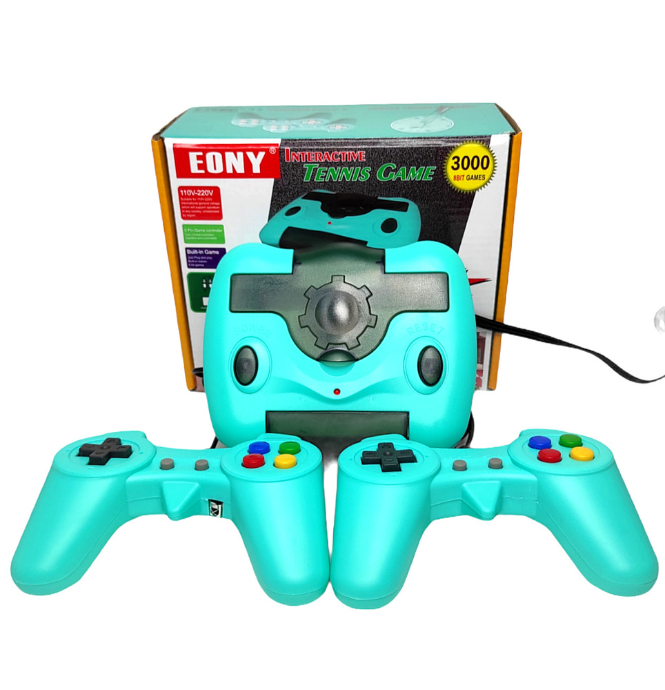 Игровая приставка 3000 игр 8 Bit/ТВ приставка на дпвоих/ракетка для ...