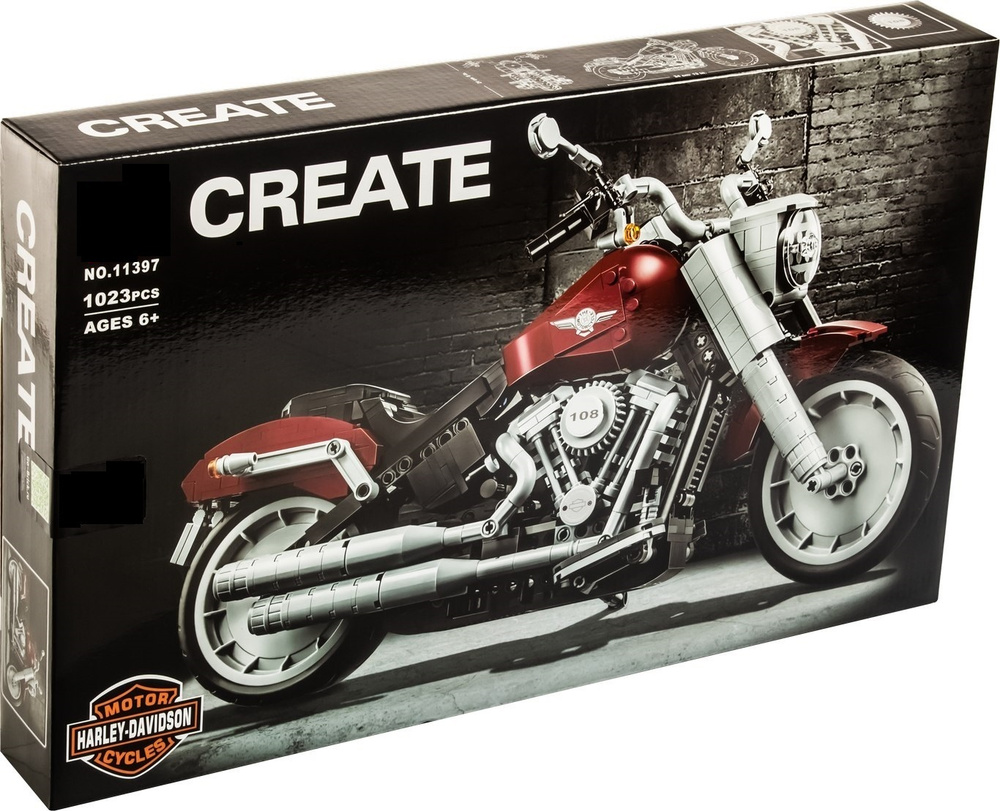 Конструктор 11397 Technicа Техник Мотоцикл Харлей Девитсон Harley ...