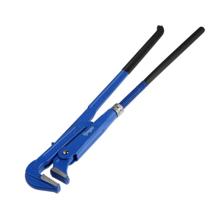 Ключ трубный рычажный ТУНДРА, плоский зажим 90 , раскрытие до 65 мм, №3 ...