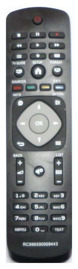 Пульт ДУ Пульт RC 9965 9000 9443 (398G) (lcd tv) - купить по выгодной ...