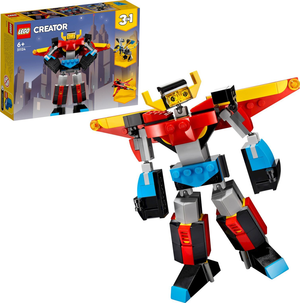 Конструктор LEGO Creator 31124 Суперробот купить на OZON по низкой цене ...