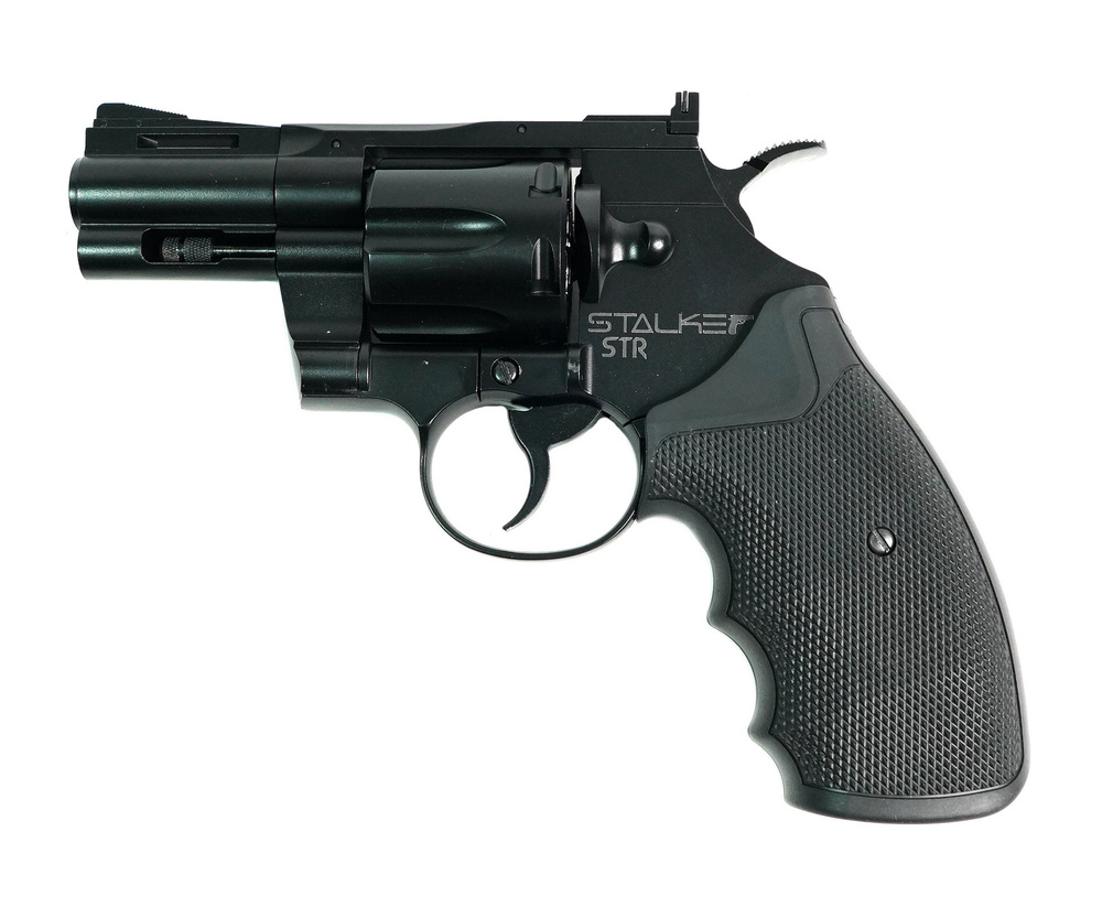 Пневматический револьвер Stalker STR (Colt Python 2,5") - купить по ...