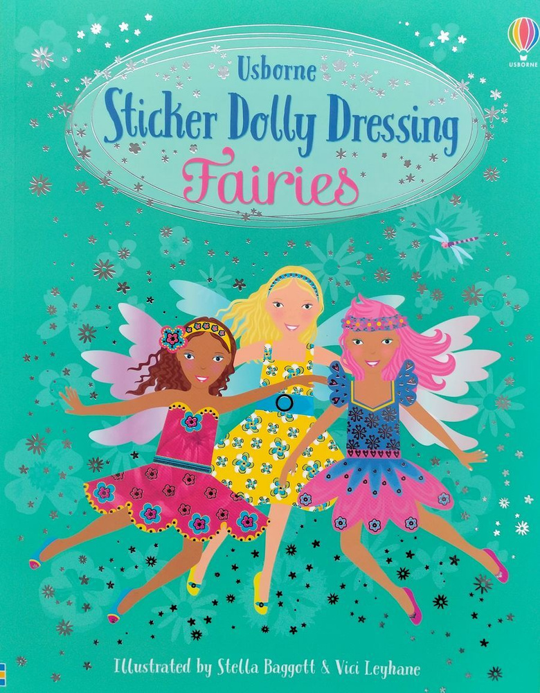 Usborne Sticker Dolly Dressing Fairies - купить с доставкой по выгодным ...