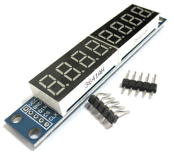 MAX7219 7 сегментный 8 символов индикатор с драйвером для Arduino ...