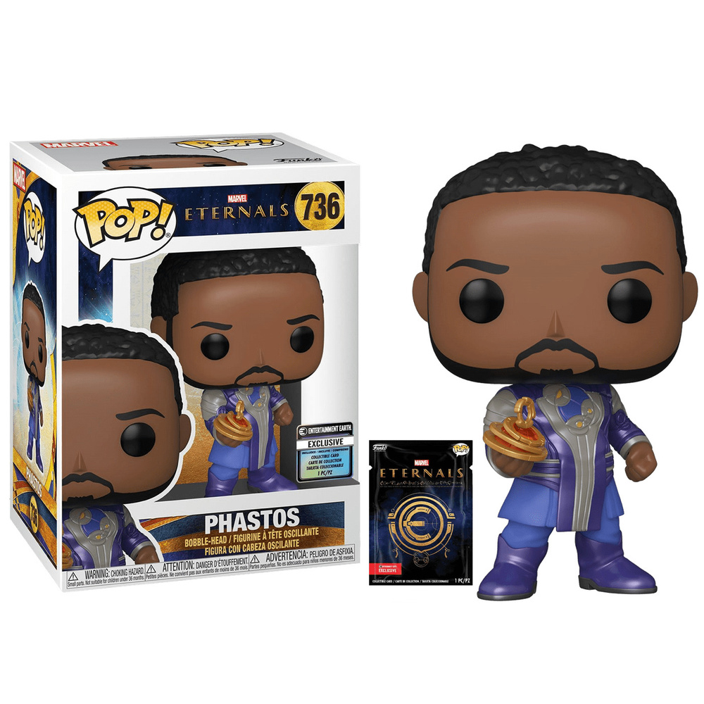 Фигурка Funko POP Phastos with Collectible Card со стикером (Эксклюзив ...