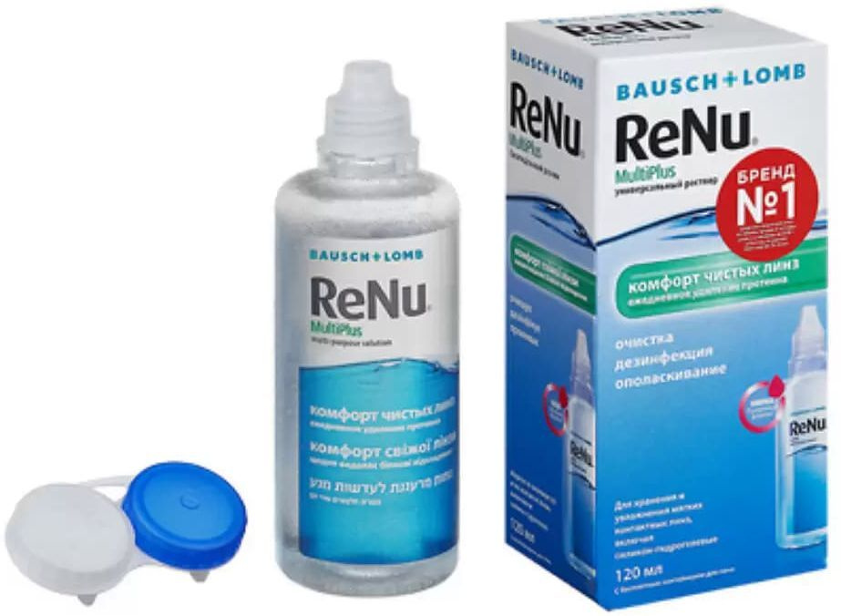 Раствор для линз ReNu MultiPlus, 120 мл - купить с доставкой по ...