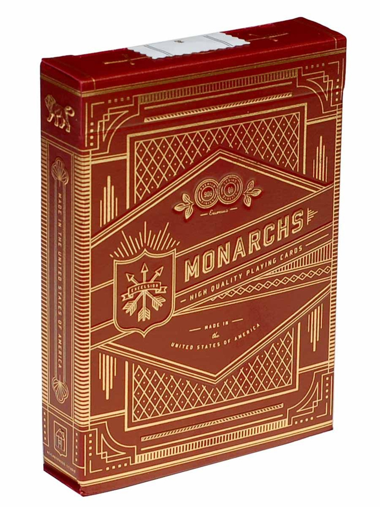 Monarchs Red, игральные карты от Theory11 - купить с доставкой по выгодным ценам в интернет ...