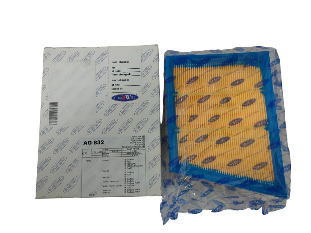 Фильтр воздушный Goodwill air_filter_AG832 - купить по выгодным ценам в ...