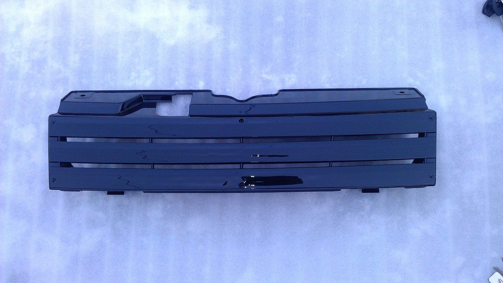 Решетка радиатора для ВАЗ 2110 №3 черный глянец купить на OZON по низкой цене (832064582)