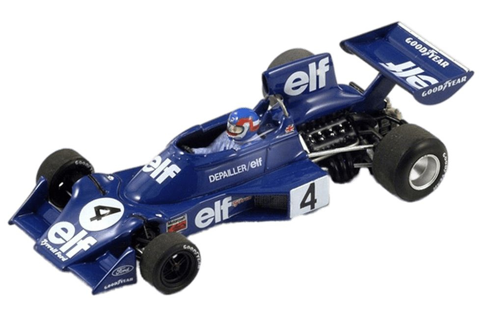 Модель коллекционная Spark Model Tyrrell 007 GP sweden 1974 p.depailler #4 купить на OZON по ...