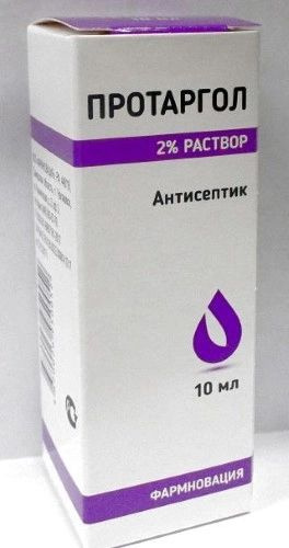 Лекарственное средство безрецептурное Протаргол, бренд Фармновация Без ...