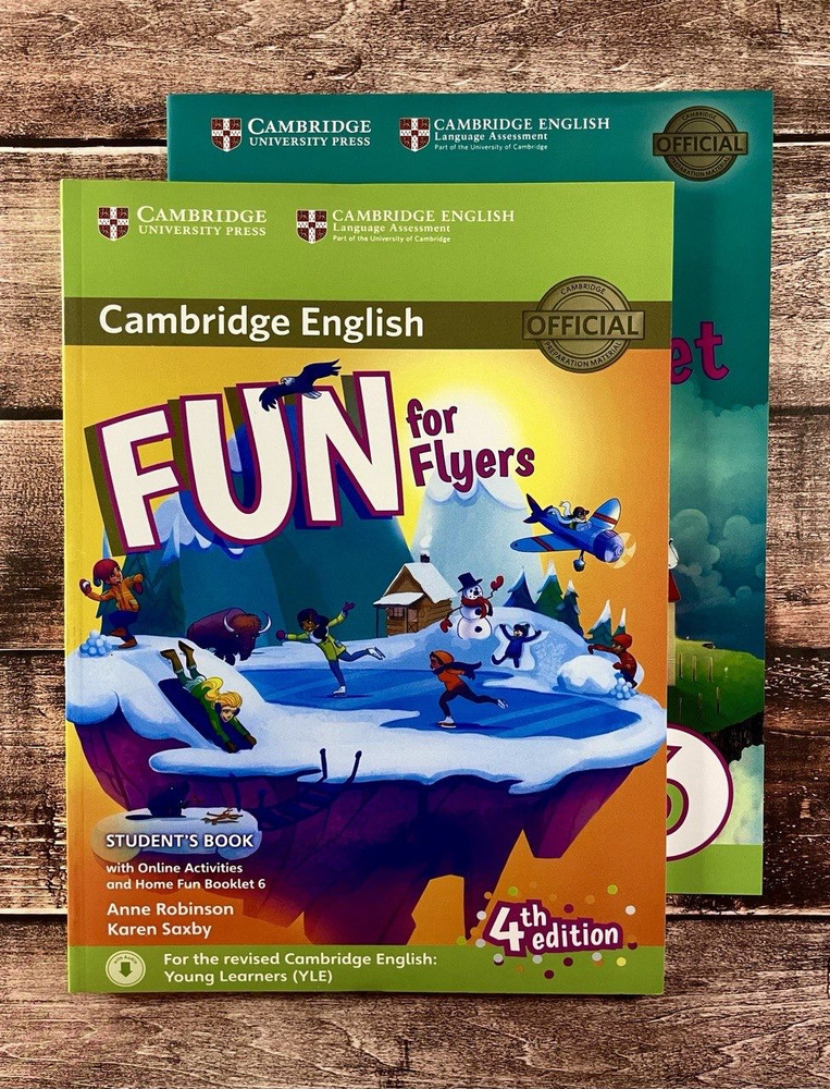 Комплект Fun for Flyers. 4th Edition / Student's Book+ Home Fun Booklet ...