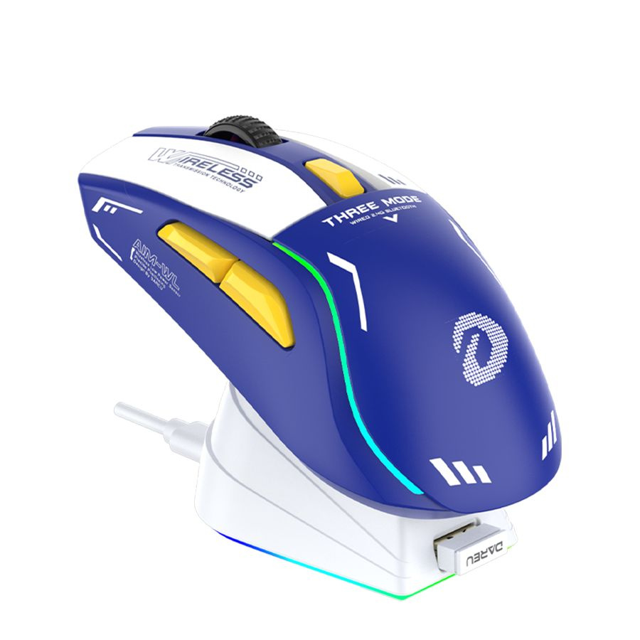Игровая мышь проводная DAREU проводная A950 , синий,A950 купить c ...