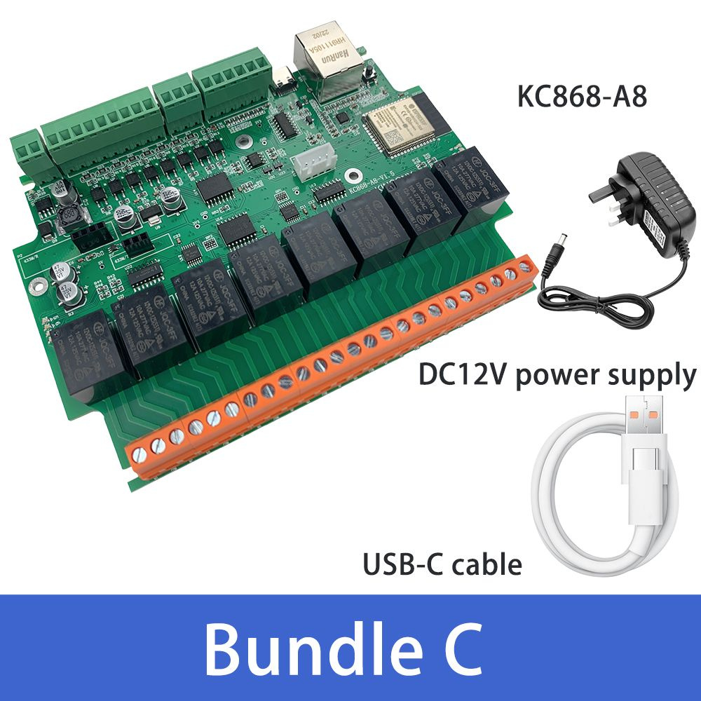 KINCONY KC868-A8 Ethernet RS485 RELAY ESP32 Плата по развитию Wi-Fi ... KINCONY KC868-A8 Ethernet RS485 RELAY ESP32 Плата по развитию Wi-Fi ...