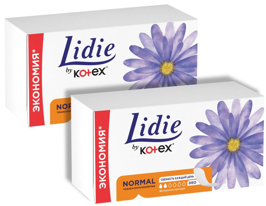 Ежедневки ароматизированные Lidie Прокладки Ежедневные Deo 50 шт х 2 ...
