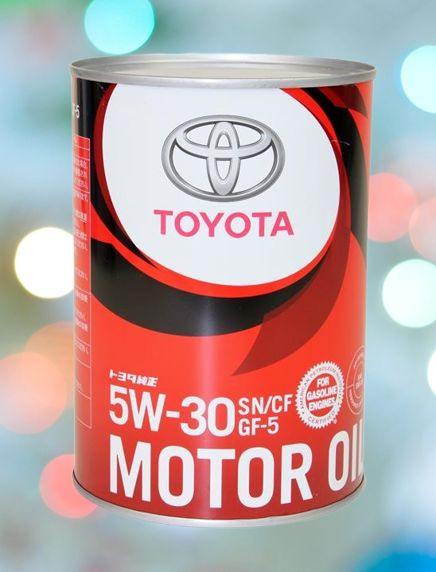 Масло моторное Toyota 5W-30 Синтетическое - купить в интернет-магазине OZON (883270755)