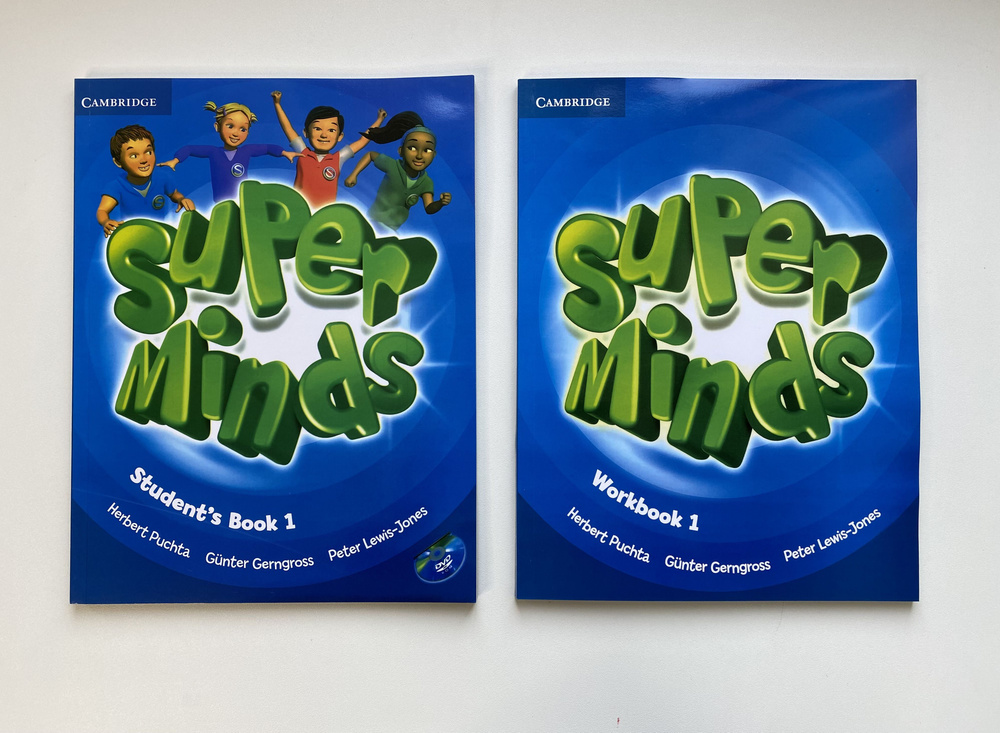Super Minds 1, Student's Book, Workbook + CD ( учебник, раб.тетрадь и диск ) купить на OZON по ...