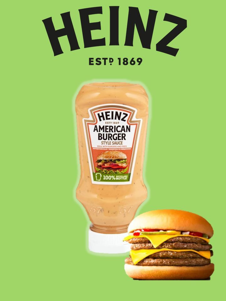 Соус Heinz Burger American Style, 220 мл - купить с доставкой по ...