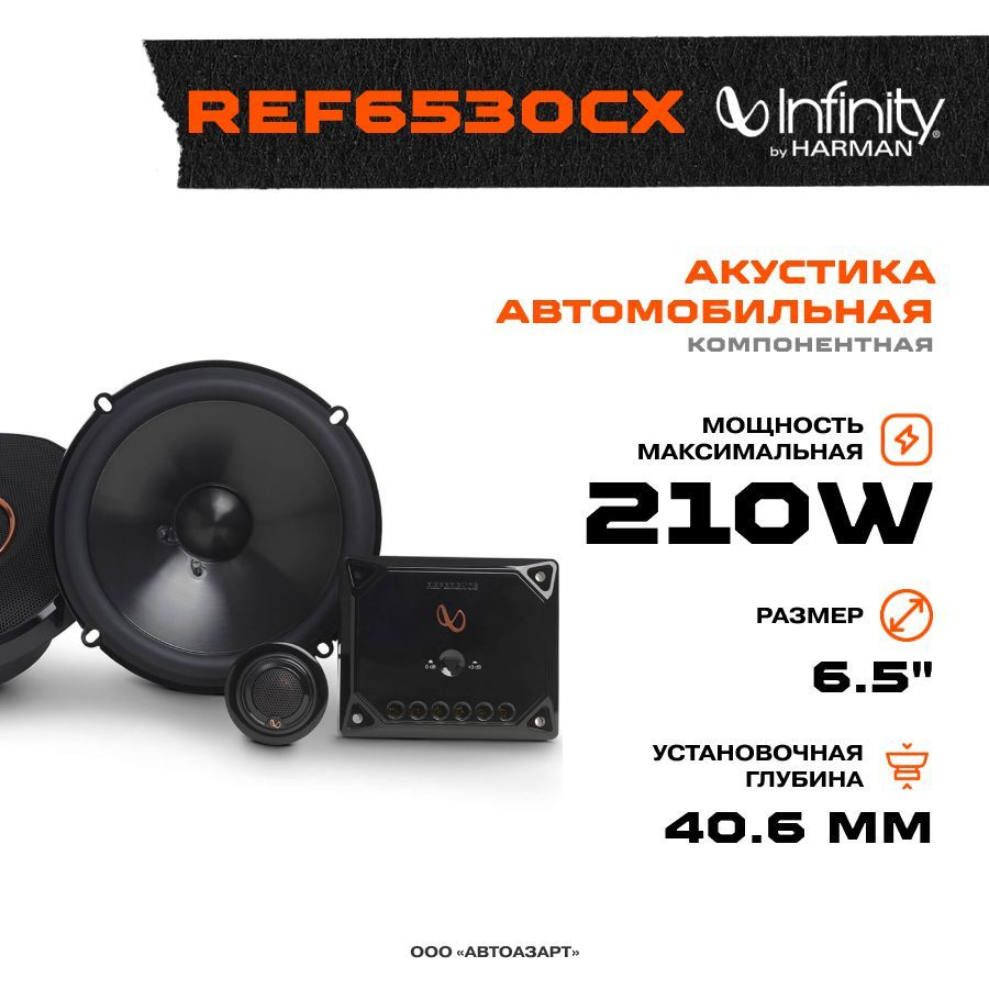 Акустика Infinity REF 6530CX - купить по выгодной цене в интернет-магазине OZON, гарантия 1 год ...