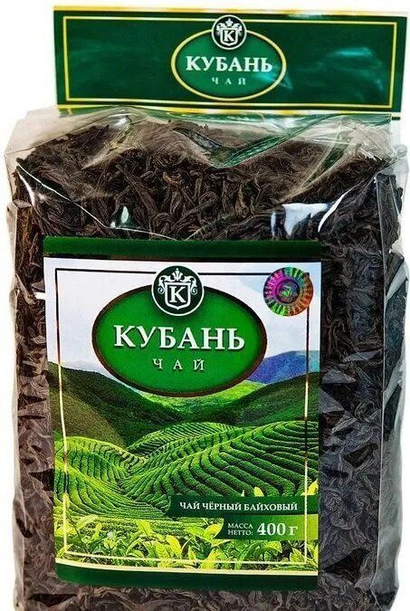 Кубань Чай листовой Черный, 400 г купить на OZON по низкой цене ...