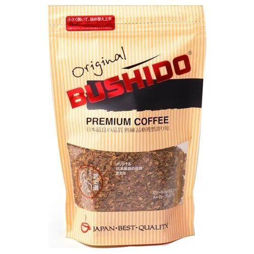BUSHIDO Кофе растворимый Original, 75 г - купить с доставкой по ...