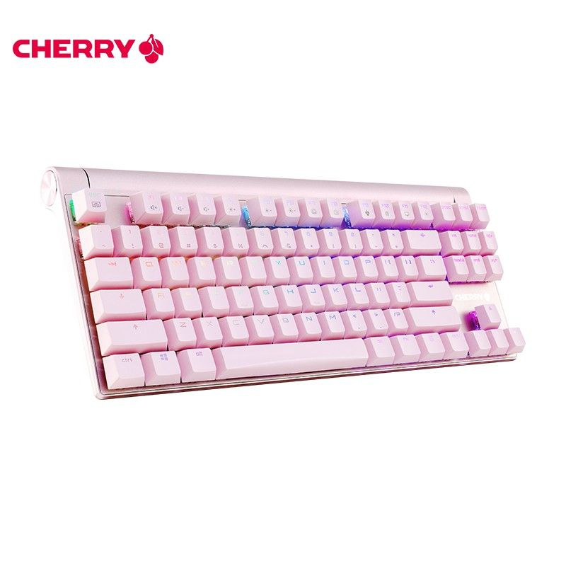 CHERRY Игровая клавиатура проводная MX Board 8.0 RGB TKL Cherry Red Switch, (Cherry MX Red ...