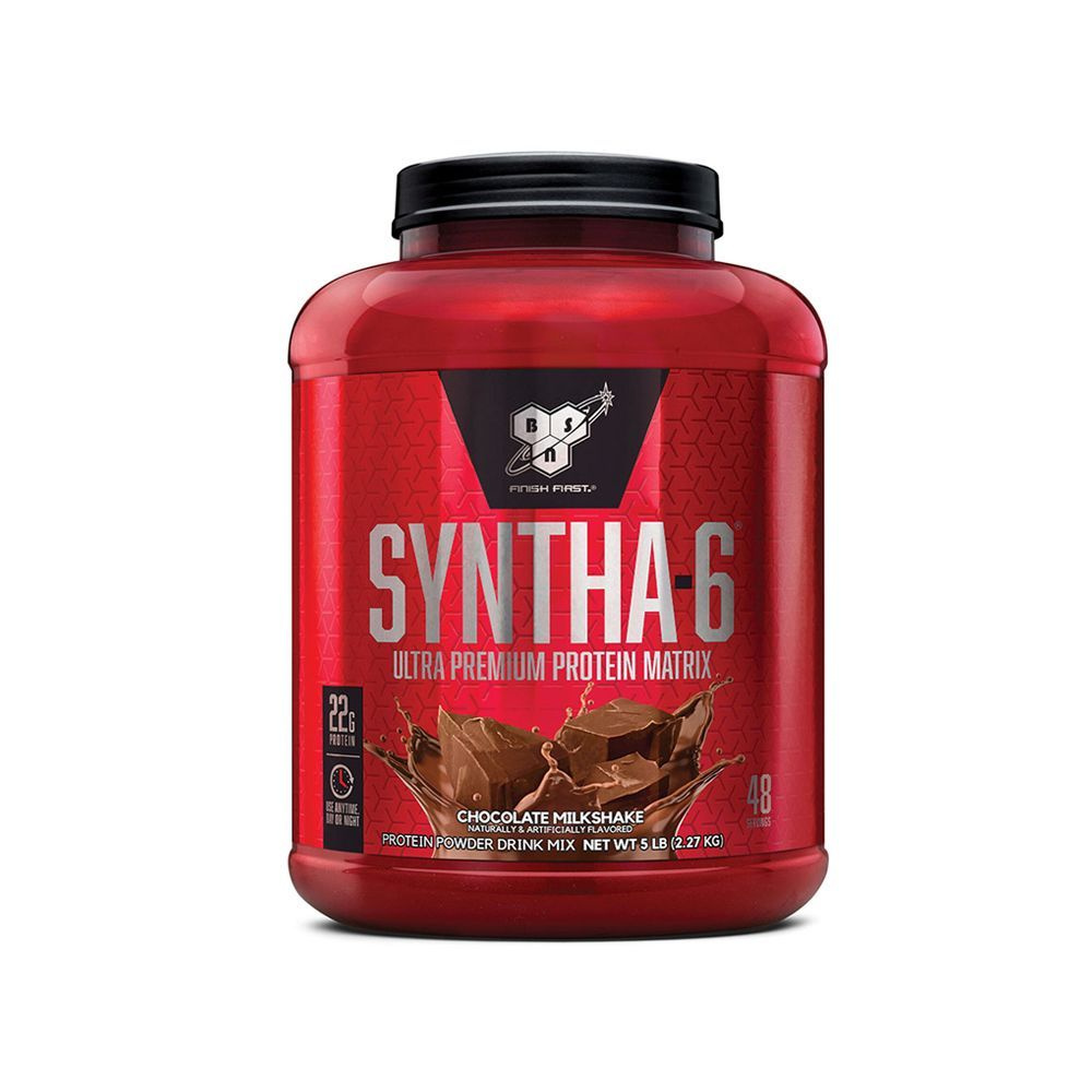 Протеин BSN Syntha-6, 2275 г, вкус: шоколад - купить с доставкой по ...