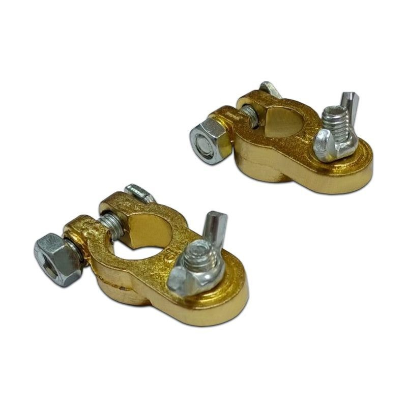 Клеммы АКБ 2шт ("+" и "-") AVS BTK-05E (EURO), A40873S, арт 0016 - купить в интернет-магазине ...