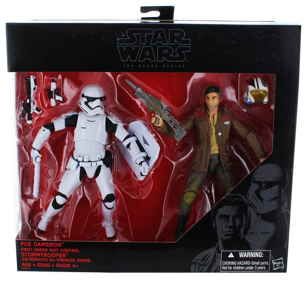 Hasbro, Звездные войны, По Дамерон и штурмовик Первого ордена, фигурки ...