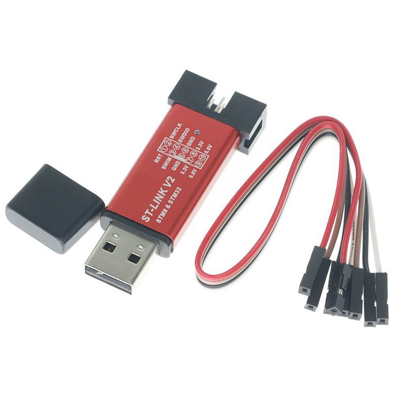Внутрисхемный USB программатор отладчик ST-LINK V2 для ...