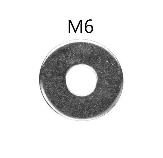 Шайба увеличенная М6 из нержавеющей стали (10шт.) - купить с доставкой ...