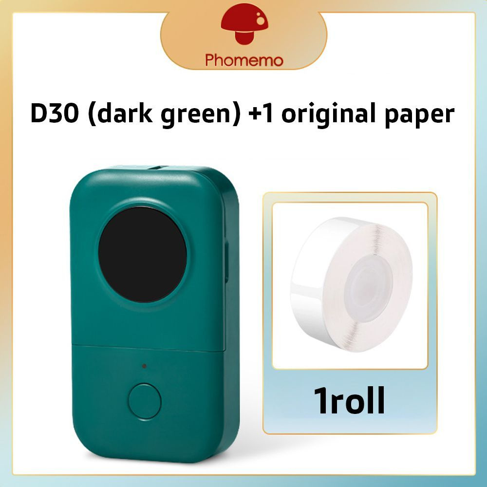 Мини-принтер термо Phomemo d30 Label printer - купить по низким ценам в ...