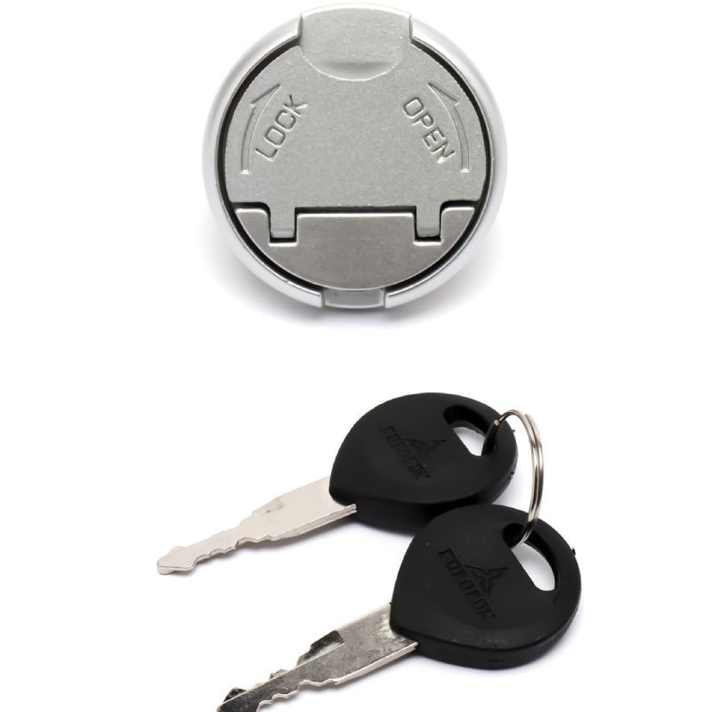 Крышка бензобака скутер 4Т WIND (металлическая с замком) - арт. TVR_B ...