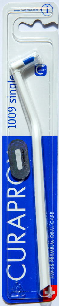 Зубная щетка монопучковая Curaprox "Single & Sulcular" CS 1009, длина ...