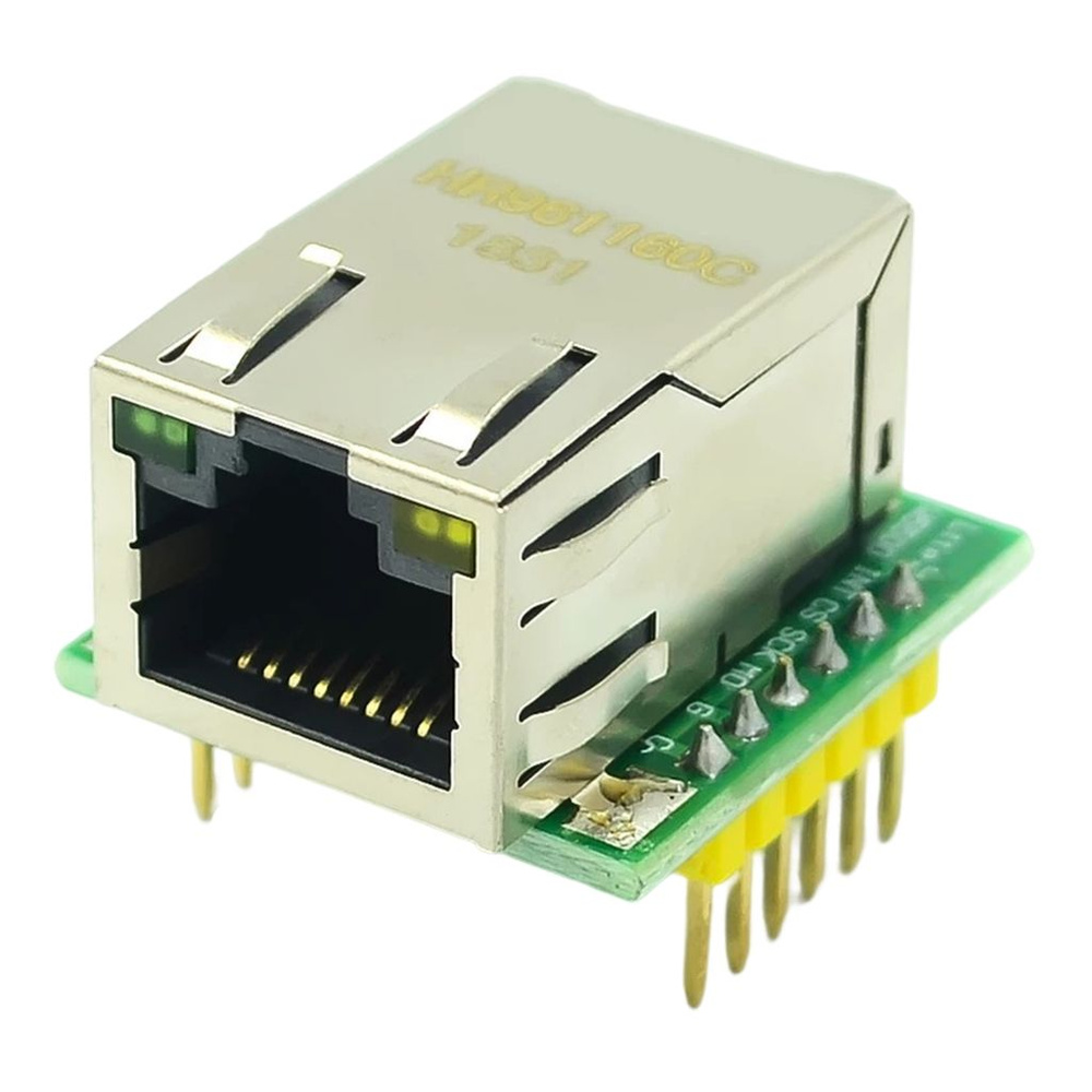 Аппаратный сетевой модуль USR-ES1 SPI To LAN W5500 Ethernet TCP/IP 51/STM32 купить на OZON по ...
