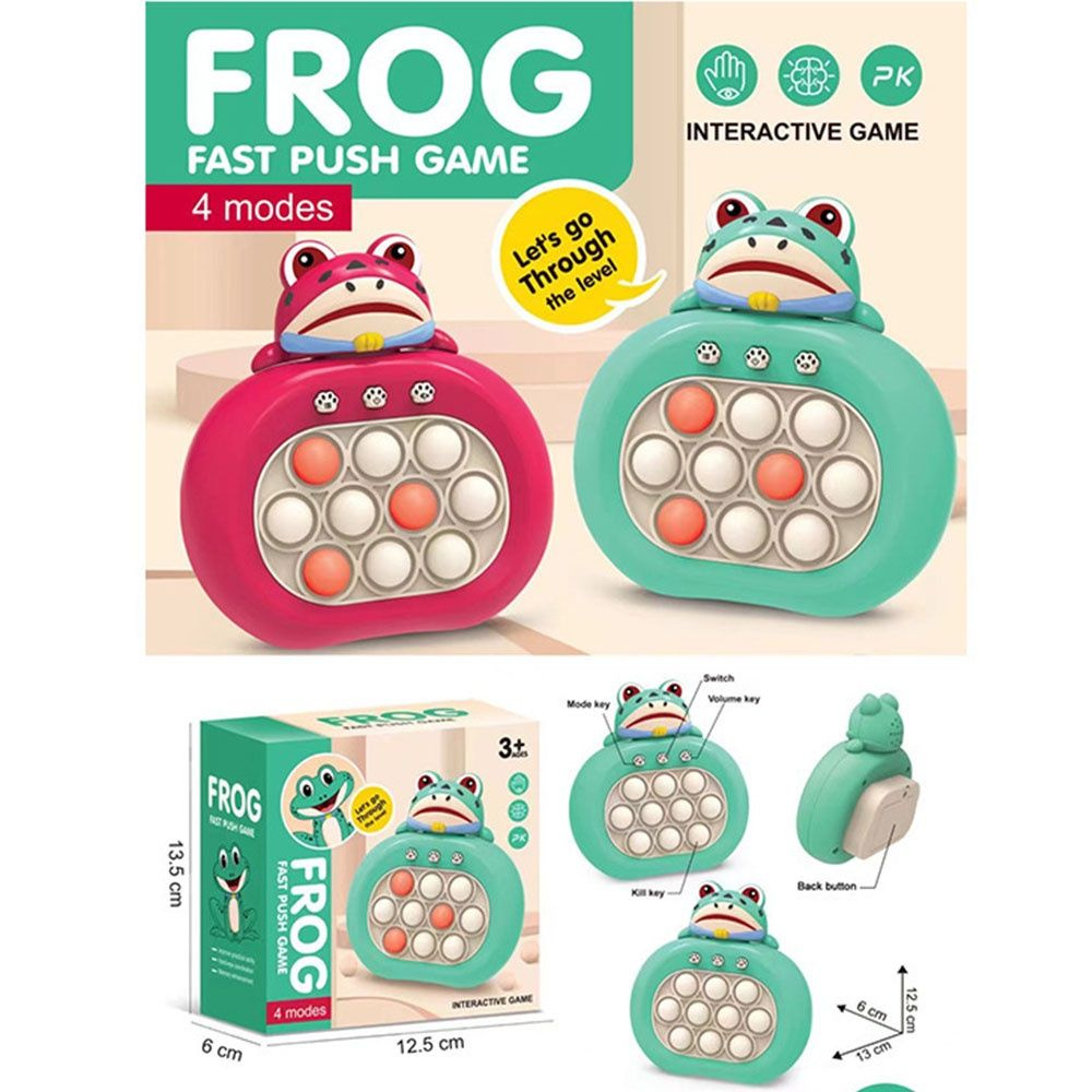 Игровая Машина Super Mario Bros Luigi Pop It: Вызов Лягушки, Быстрая ...