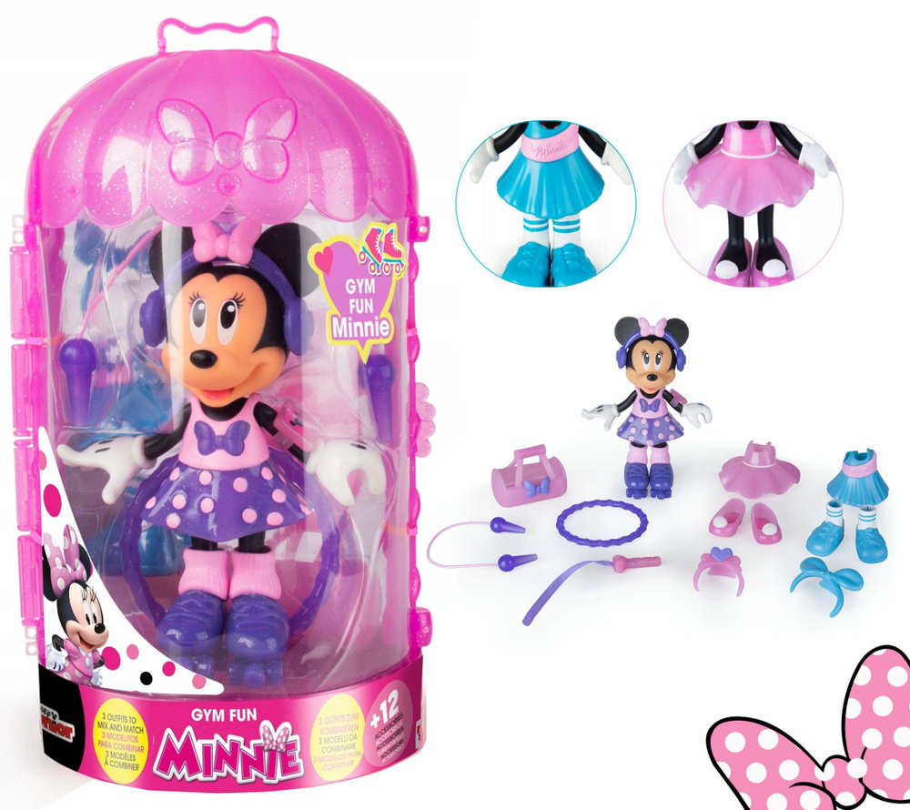 Игровой набор Минни Маус в спортзале / Minnie Mouse Gym Fun с ...