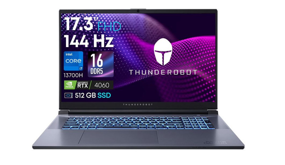 Игровой ноутбук ThundeRobot 911 Plus G3 Pro 7 (JT009S00BRU), серый ...