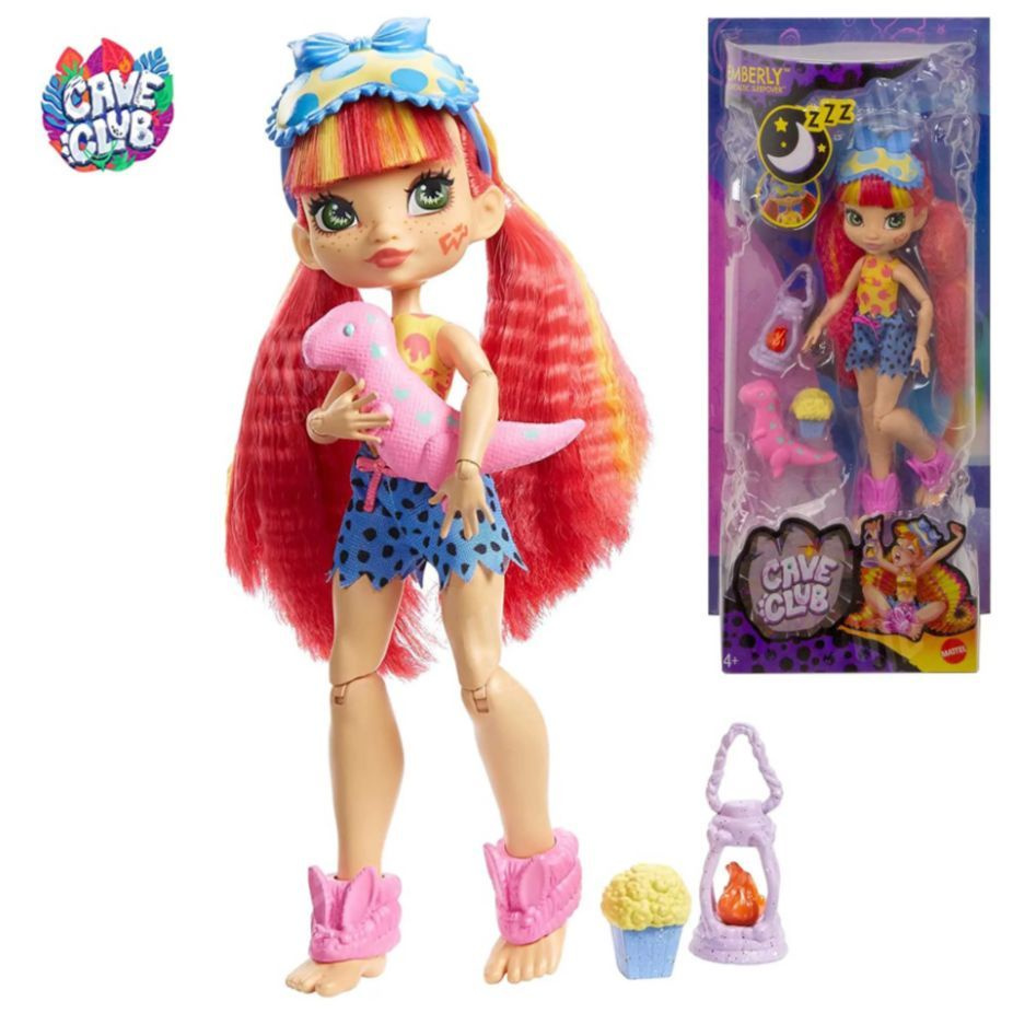 Кукла Mattel Cave Club Эмберли Пижамная вечеринка, GTH01 - купить с ...