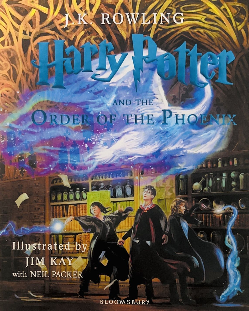Harry Potter and the Order of the Phoenix Illustrated Edition | J.K ...
