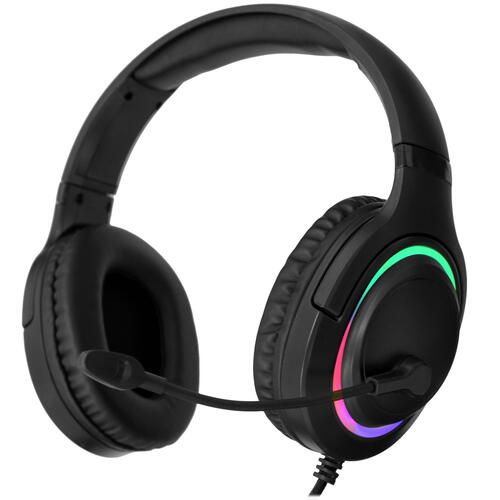 Наушники Полноразмерные Dexp Проводная гарнитура Dexp Intension черный купить по доступным