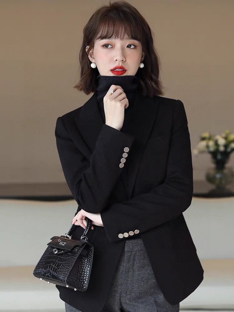 Пальто Max Mara, Демисезон, размер 44, цвет черный, Искусственные материалы - купить по выгодной ...