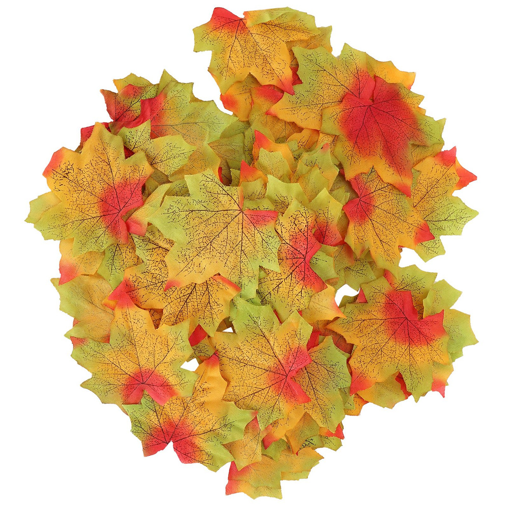 Искусственные кленовые листья купить по выгодной цене в интернет магазине Ozon 1403044647