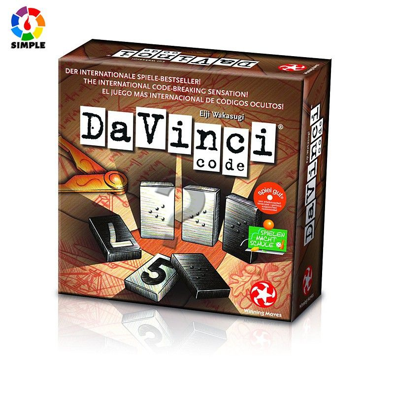 Da Vinci Code puzzle thinking toys reasoning game настольная игра ...