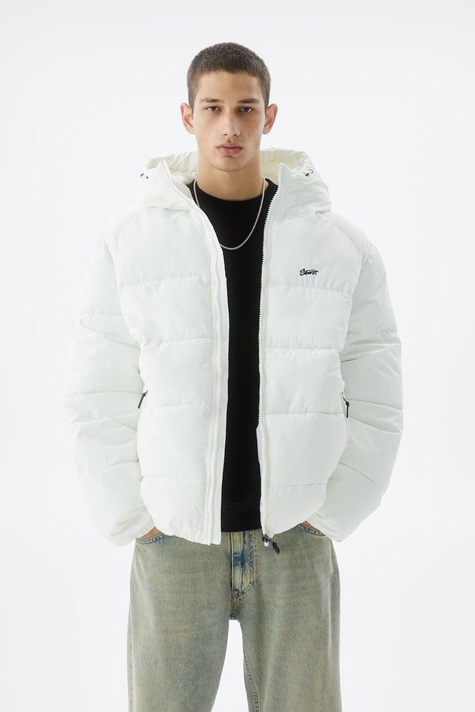 Пуховик Pull&Bear - купить с доставкой по выгодным ценам в интернет-магазине OZON (1420167042)